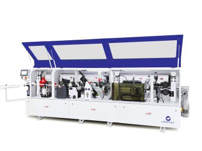 China 10.5kw Power Full Automatic Edge Banding Machine with 10m/min Feed Speed Straight Edge Bander for sale