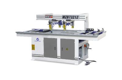 China Double line multi boring machine MZB73212 with 21 spindles, 35mm max drilling diameter and 2840rpm spindle speed for sale
