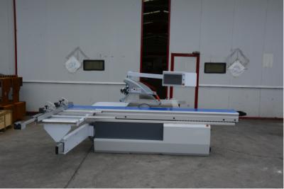 China CNC Panel Saw with Touch Screen Control 3200mm Gross Cut Capacity and Italy Freud Sawblade for sale