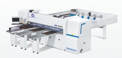 China Heavy Duty Beam Saw with 3200mm Max Working Width, Dual Servo CNC Cutting, and Precision Gear and Rack for sale