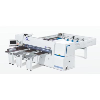 China Heavy Duty Beam Saw with 3200mm Max Working Width, Dual Servo CNC Cutting, and Precision Gear and Rack for sale