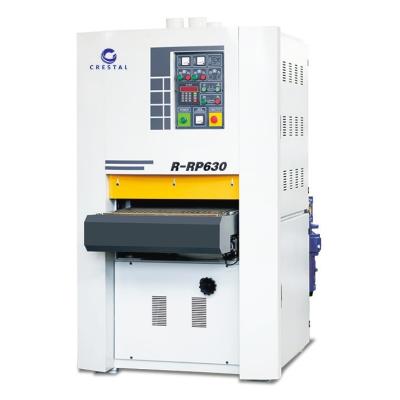 China Wide belt sander R-RP630 with 630mm processing width, quenched steel body, and split structure design for enhanced stability for sale