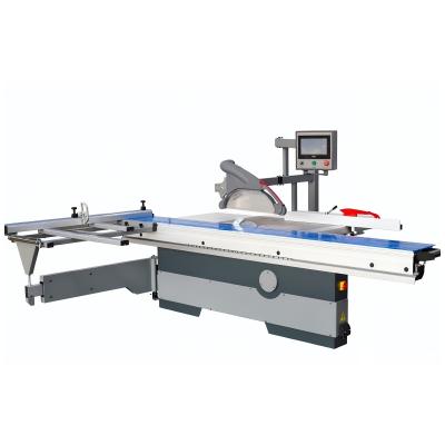 China CNC Panel Saw with Touch Screen Control 3200mm Gross Cut Capacity and Italy Freud Sawblade for sale