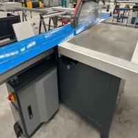 China CNC Panel Saw with Touch Screen Control 3200mm Gross Cut Capacity and Italy Freud Sawblade for sale