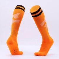 China 2021 Non-slip Football Socks for Outdoor Sports and Gym Thick Compression Stockings for sale