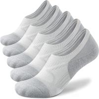 China Women's Ankle Compression Running Socks Custom Color Athletic Low Cut Cushioned Socks for sale