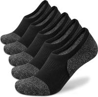 China Women's Ankle Compression Running Socks Custom Color Athletic Low Cut Cushioned Socks for sale