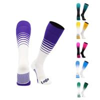 China Spring Season Sports Elite Breaker Soccer Socks With Extra Cross-Stretch For Shin Guards for sale