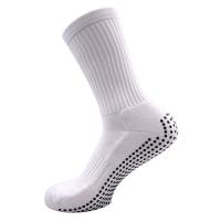 China Men's Spandex Polyester Cotton Basketball Socks for Elite Training Sports Running Crew for sale