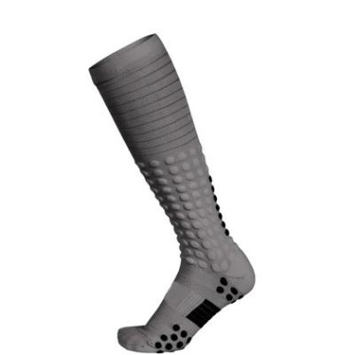 China Cushion Spandex Nylon Cotton Running Sports Compression Socks 20-30mmHg Anti-Foul Long for sale