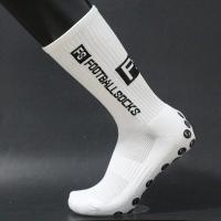 China Non Slip Soccer Socks for Adults Long Tube Crew Sport Bottom Grip Anti-slip Socks for sale