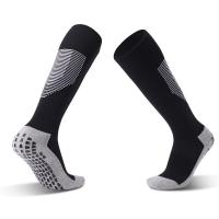 China Thick Non Slip Soccer Knitting Anti Slip Youth Grip Football Socks for Active Players for sale