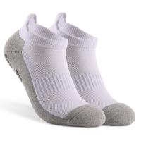 China Custom Logo Non Slip Grip CREW Sport Socks for Soccer Football Standard Thickness for sale