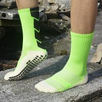 China Custom Football Anti-Slip Tidal Current Man Medium Tube Socks with 70%Nylon Material for sale