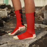 China Custom Football Anti-Slip Tidal Current Man Medium Tube Socks with 70%Nylon Material for sale