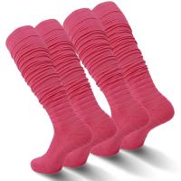 China Custom Logo Design Non-Slip Soccer Football Knee High Compression Men's Sports Socks for sale