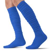China Extra Long Padded Football Scrunch Socks for Youth Athletes' Comfort and Support for sale