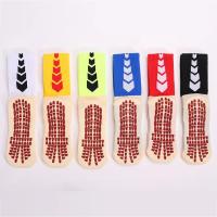 China Non Slip Knee High Cotton Nylon Soccer Grip Socks for Athletic Football Custom Design for sale
