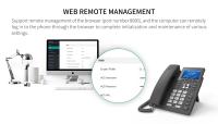 China For Communication Hotel with Full Accessories for Call Center Wifi PSTN TF Card 3.5