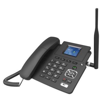 China Modern High-End 4G Full Bands Cordless Phone with SIM Slot POE Network VoIP Products Wifi Conference Features for sale