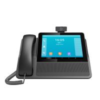 China 8 Inch Screen VoIP Telephone Hospital Elder Care Wireless HD Audio 6 SIP Lines Call Center PSTN Wifi POE IP for Emergency for sale