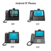 China Enterprise IP Family Intercom Audio Wireless Device Desk Phone Android Cordless Phone with SIM Slot SIP Phone Gateway for sale