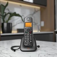 China Portable DECT Digital Cordless IP Phone with Address Book for Home Business Wireless Base Station for sale