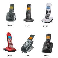 China Portable DECT Digital Cordless IP Phone with Address Book for Home Business Wireless Base Station for sale