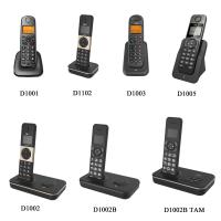 China Business Office Home Speakerphone HD Audio Ringtones Digital Wireless Portable Cordless Landline Phone for sale