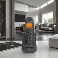 China Cheap Price Fixed HD Voice 16 Languages Dect Digital Cordless Wireless Portable Digital Telephone Set for sale