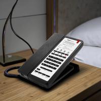China Status Hands-free Indicator Full Duplex Speakerphone AEC Corded Guest Room Desk VOIP Telephone for sale