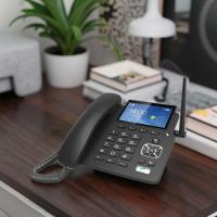 China 4.3 Inch Video Gigabit 4G VoLTE USB Conference Camera Type-C WiFi Hotspot Wireless Desktop Phone for sale
