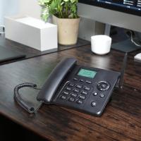 China For Restaurant Reservation Ringtone 2G GSM FWP WiFi Dot Matrix Screen Call Busy Blind Transfer DND Telephone for sale