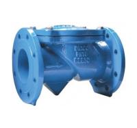 China Rubber Disc Swing Check Valve Full Flow Area Type For Water Supply And Drainage System for sale