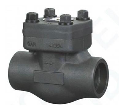 China Compact Design Forged Steel Check Valve For Petroleum Industry for sale