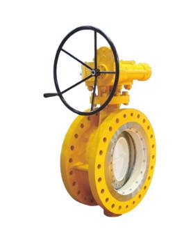 China Multi Layer Sealing Triple Offset Butterfly Valve Low Opening Torque DN50~DN1200 for sale