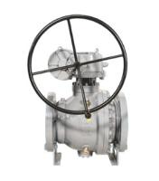 China DN15~DN1000 Cast Steel Ball Valves , Floating Ball Valve Anti Static Design for sale