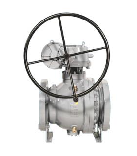 China DN15~DN1000 Cast Steel Ball Valves , Floating Ball Valve Anti Static Design for sale