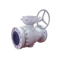 China Customized Trunnion Mounted Ball Valve Cast Steel Trunnion Type Ball Valve for sale