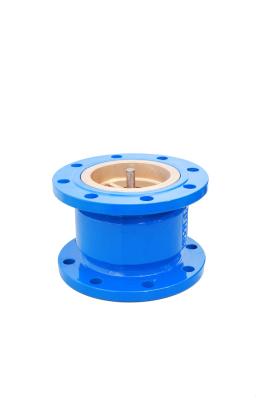 China Full Flow Design DIN Silencing Check Valve Cast Iron Any Direction Installation for sale