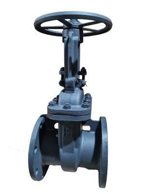 China Rising Stem Cast Iron Gate Valves Handwheel Operation Pressure Rating 150 300 PSI and Durable Valve for Pipeline Systems for sale