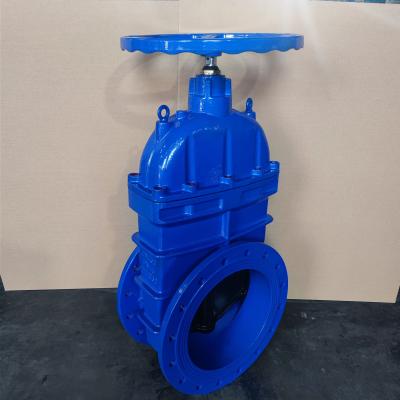 China Flange End Non-Rising Stem Gate Valves for Medium Temperature Pipeline for sale