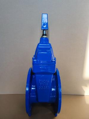 China Industry Water Valve Resilient Seat Soft Flange Water Control Cast Iron Gate Valve for sale