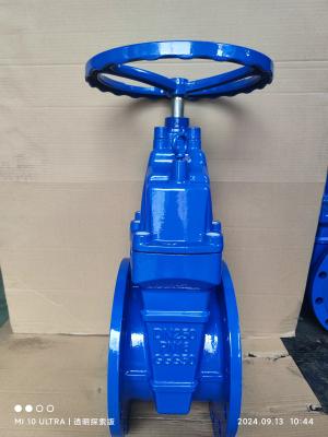 China Resilient gate valve F4 type Double Flange for DN40 - DN600  PN16 or PN10 for sale