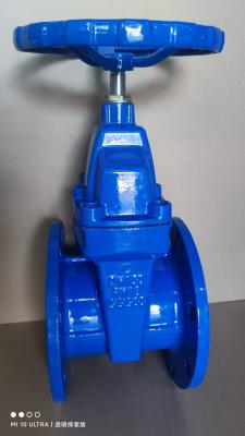 China Non-Rising Stem Resilient Seated Gate Valve with Bidirectional Sealing for Water and Wastewater Systems for sale