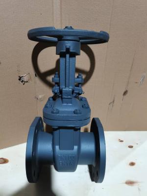 China GOST Standard WCB Carbon Steel Double Flange Gate Valve with Bidirectional Sealing for Industrial Applications for sale