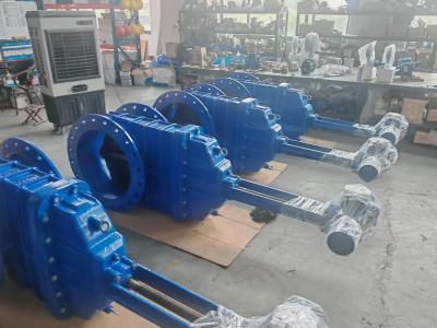China GOST Compliant Large Diameter Gate Valve with Full-Bore Design for Industrial Pipelines DN200-DN1200 for sale