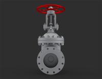 China API 600 Cast Steel Gate Valve with Rising Stem & OS&Y Design for High-Pressure Oil & Gas Applications for sale