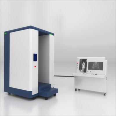 China JWS-X10 Vertical Micro-dose X-ray Security Body Scanner, Dual View for sale