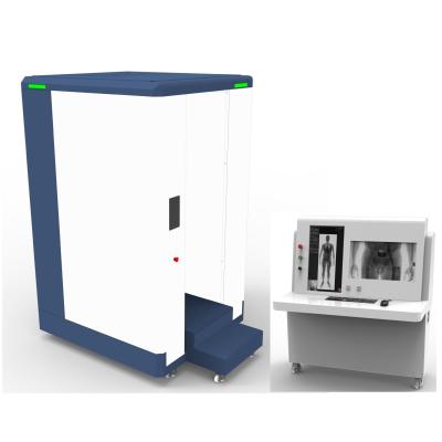 China Dual View Millimeter Wave Security Scanner 120kV Security Body Scanner Machine for sale